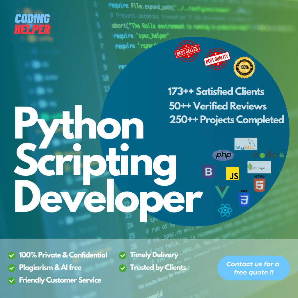 Python Scripting Developer | Coding and Programming (create website ...