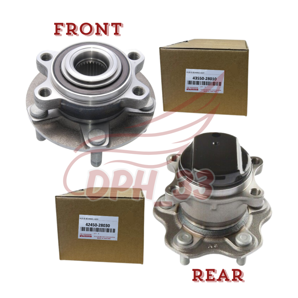 Front / Rear Wheel Hub Bearing for Toyota Estima ACR50 2.4 / ALPHARD ...