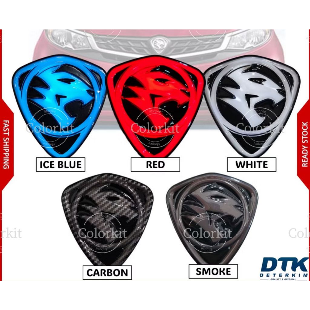 Proton Front Logo With LED Triangle 20 | Shopee Malaysia