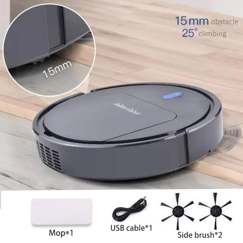 IS25 Robot Vacuum Cleaner 3-In-1 Auto Rechargeable Smart Multifunctional Sweeping Robot Dry Wet ...