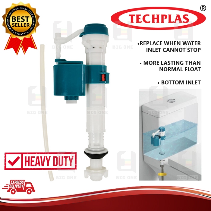 TECHPLAS 1059 HEAVY DUTY COMPACT BOTTOM INLET VALVE FLOAT VALVE WC ...