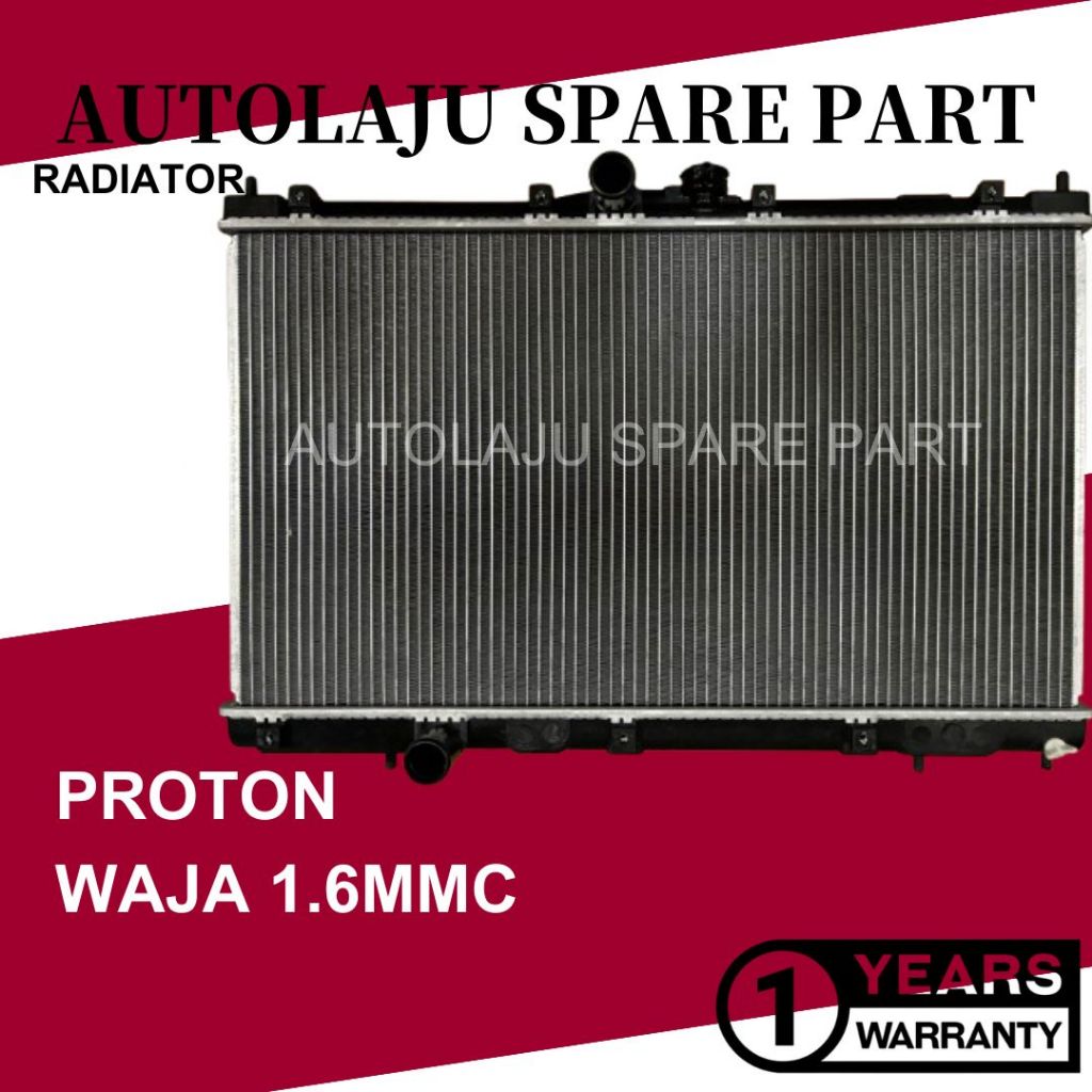 [PALING TEBAL] PROTON WAJA MMC 1.6 RADIATOR DOUBLE LAYER HIGH QUALITY 1 ...