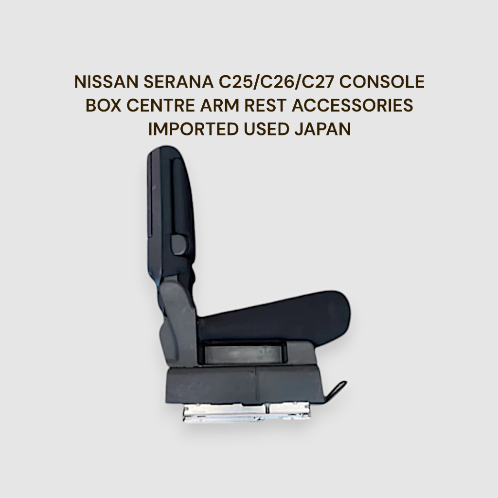 NISSAN SERANA C25/C26/C27 CONSOLE BOX CENTRE ARM REST ACCESSORIES IMPORTED USED JAPAN | Shopee ...
