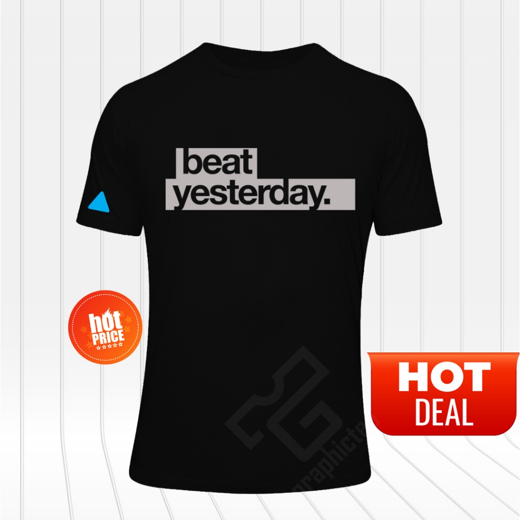 NEW T-Shirt NEW Garmin Beat Yesterday Logo T-Shirt Tee 100% Cotton ...