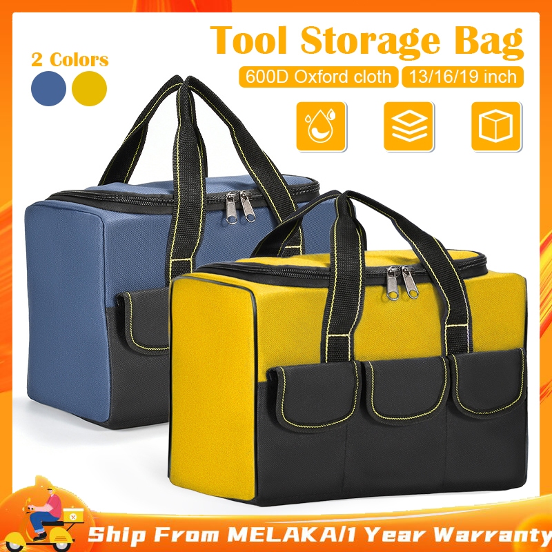19" ABS Tool Bag Heavy Duty Tools Bag Electrician Tool Pack Large ...
