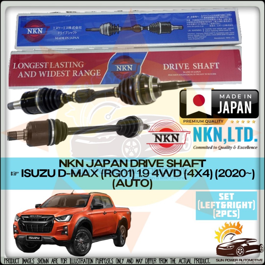 Isuzu Dmax D-Max RG1 RG01 1.9 4WD AWD 4X4 AUTO 100% ORIGINAL NKN JAPAN ...