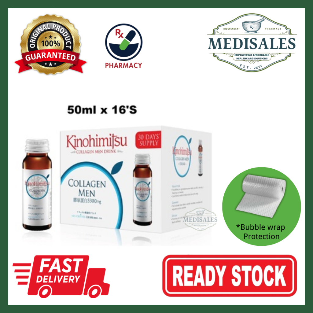 KINOHIMITSU COLLAGEN MEN 5300MG 50ML x 16'S (EXP 03/2027) | Shopee Malaysia