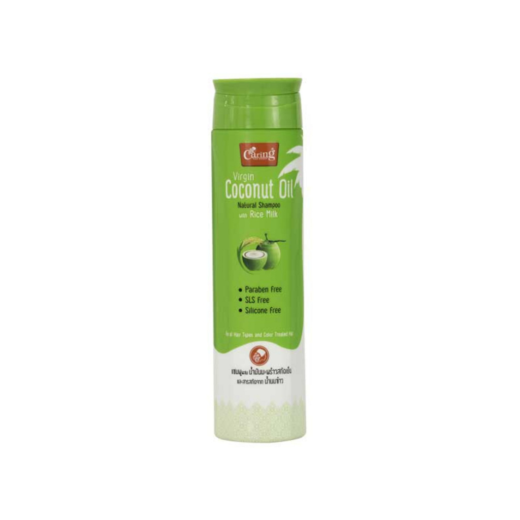 Caring Shampoo Coconut Oil Natural 200 ml | Shopee Malaysia