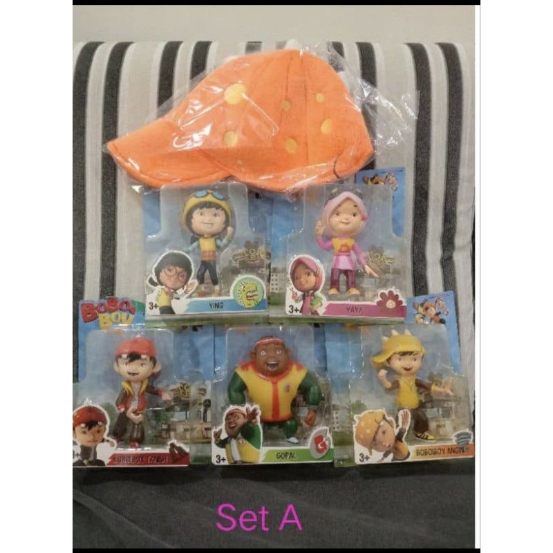 Free gift boboiboy cap (ready stock)(1set-5pcs) | Shopee Malaysia