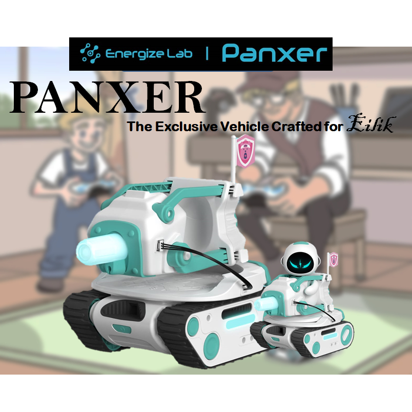 Panxer Tank The Exclusive Vehicle Crafted for Eilik Robot | Shopee Malaysia