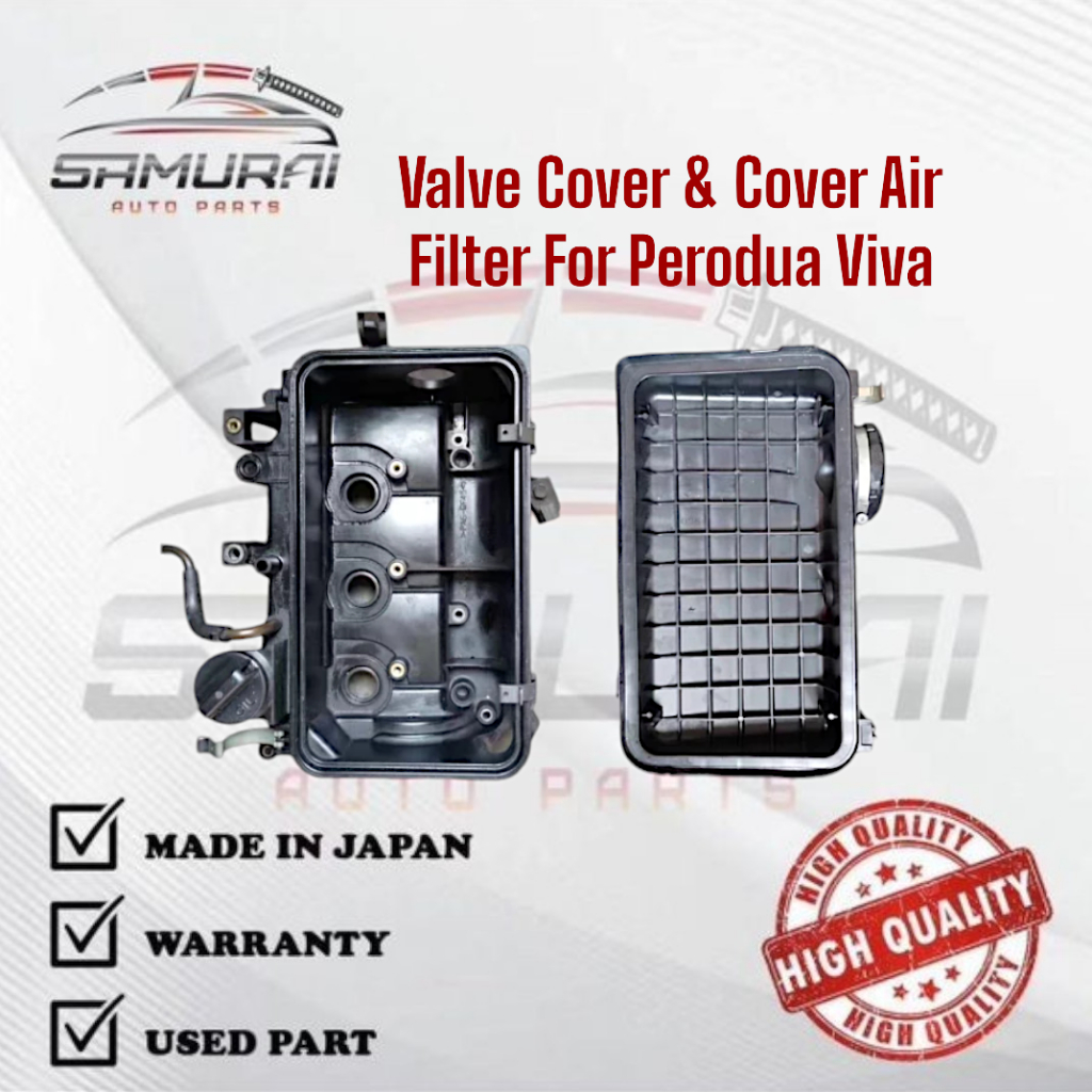 Perodua Viva Valve Cover & Cover Air Filter Halfcut From Japan | Shopee ...