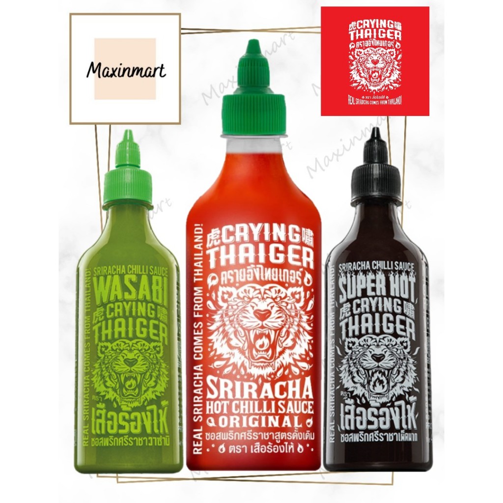 Crying Thaiger Thai Sriracha Sauce 484g | Shopee Malaysia