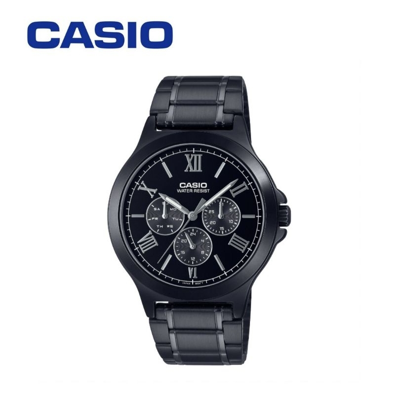 CASIO MEN Watches MTP-V300B-1A Jam Casio Lelaki Jam Casio Hitam MTP ...