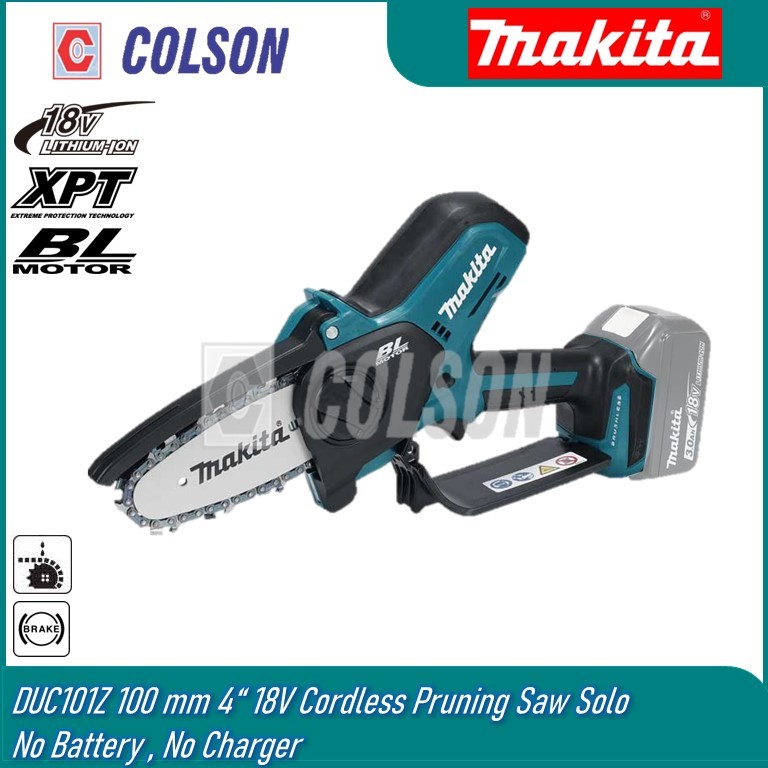 COLSON MAKITA DUC101Z 100 mm (4") 18V Cordless Pruning Saw Solo ...