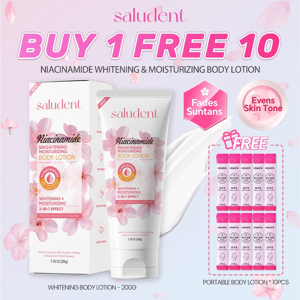 saludent Whitening Body Lotion(200g) Nicotinamide whitening ...