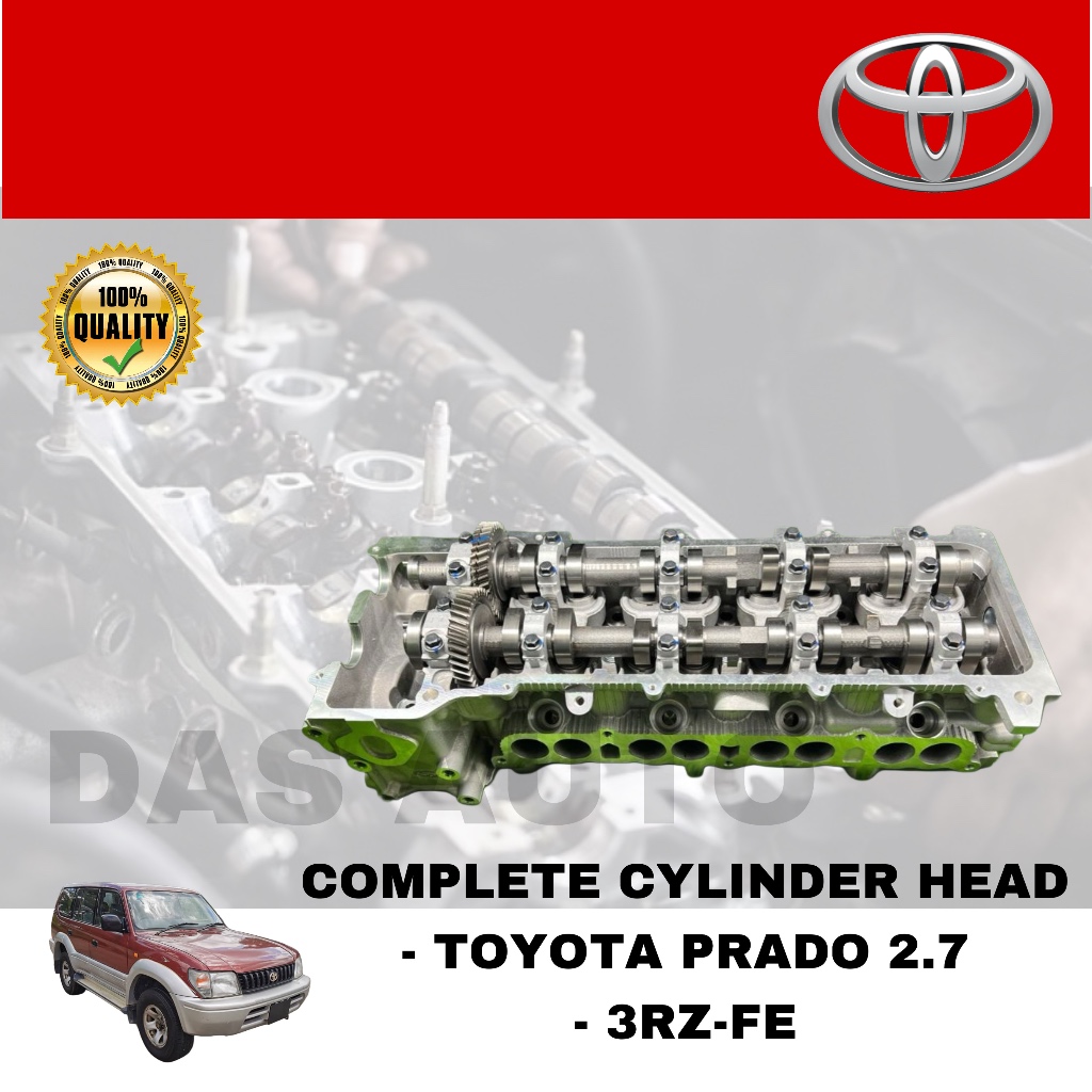 Toyota PRADO 3RZ-FE 2700cc Cylinder HEAD Complete | Shopee Malaysia