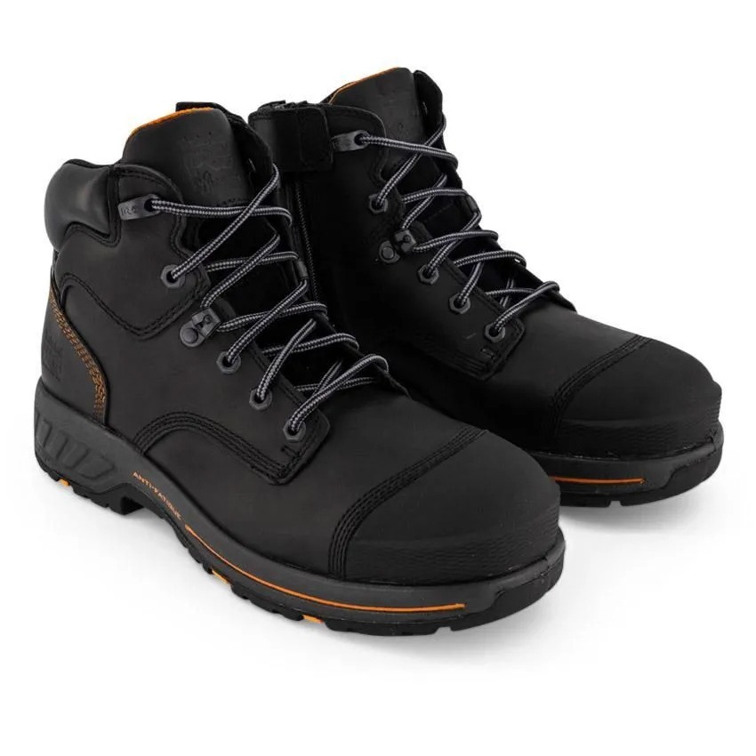 A21CR TIMERLAND PRO HELIX HD 6" PREMIUM WATERPROOF LEATHER BLACK ...