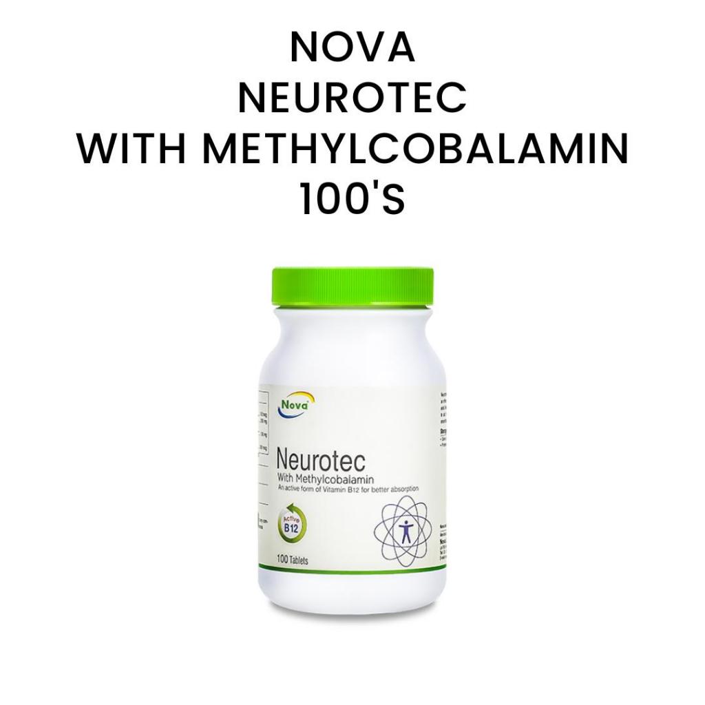 NOVA NEUROTEC - Vitamin B1, B6, B12 dengan Methylcobalamin & Asid Folik ...