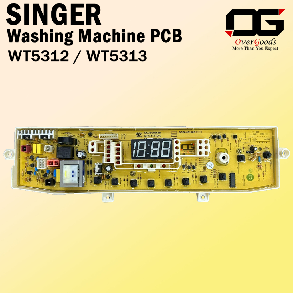 (9 PIN) SINGER WT5312 / WT5313 Washing Machine PCB Board Singer Mesin ...