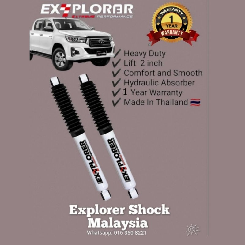 Explorer Shock , Toyota Hilux Revo ( Rear 2:pcs ) | Shopee Malaysia