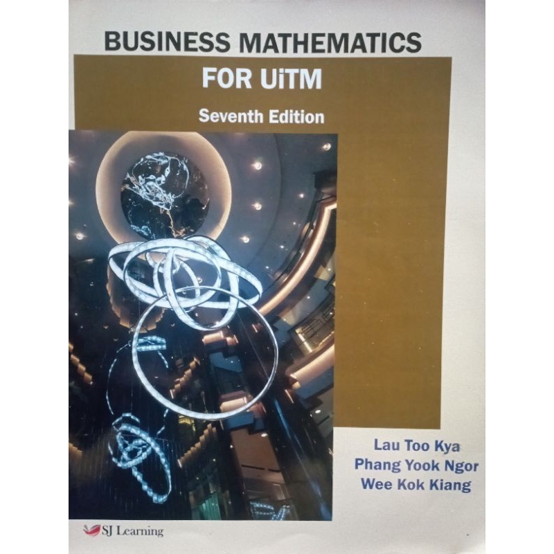 Used Book Business Mathematics for UITM 7th edition 🔥🔥 | Shopee Malaysia