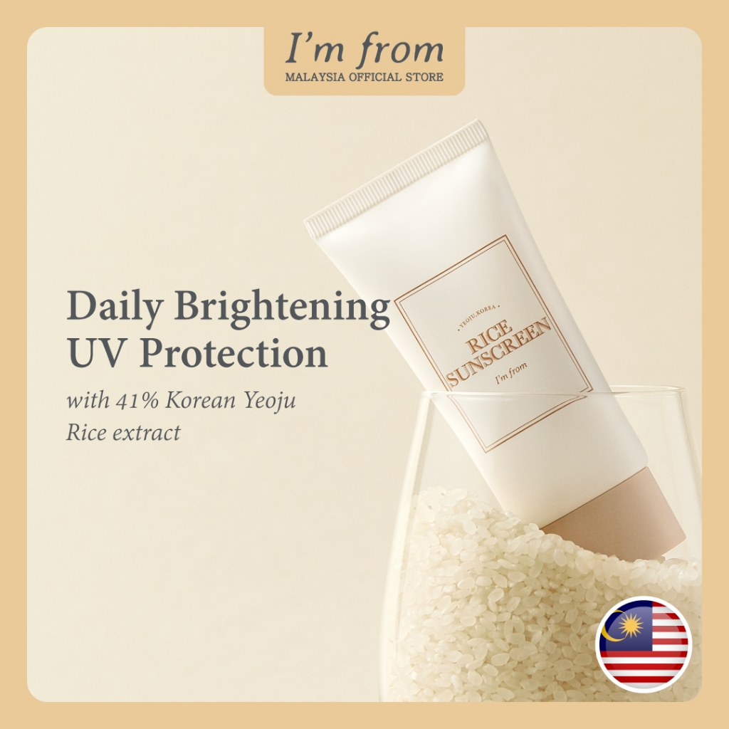 I'm From Rice Sunscreen SPF 50+ PA++++ (50ml/1.7fl.oz) | Shopee Malaysia