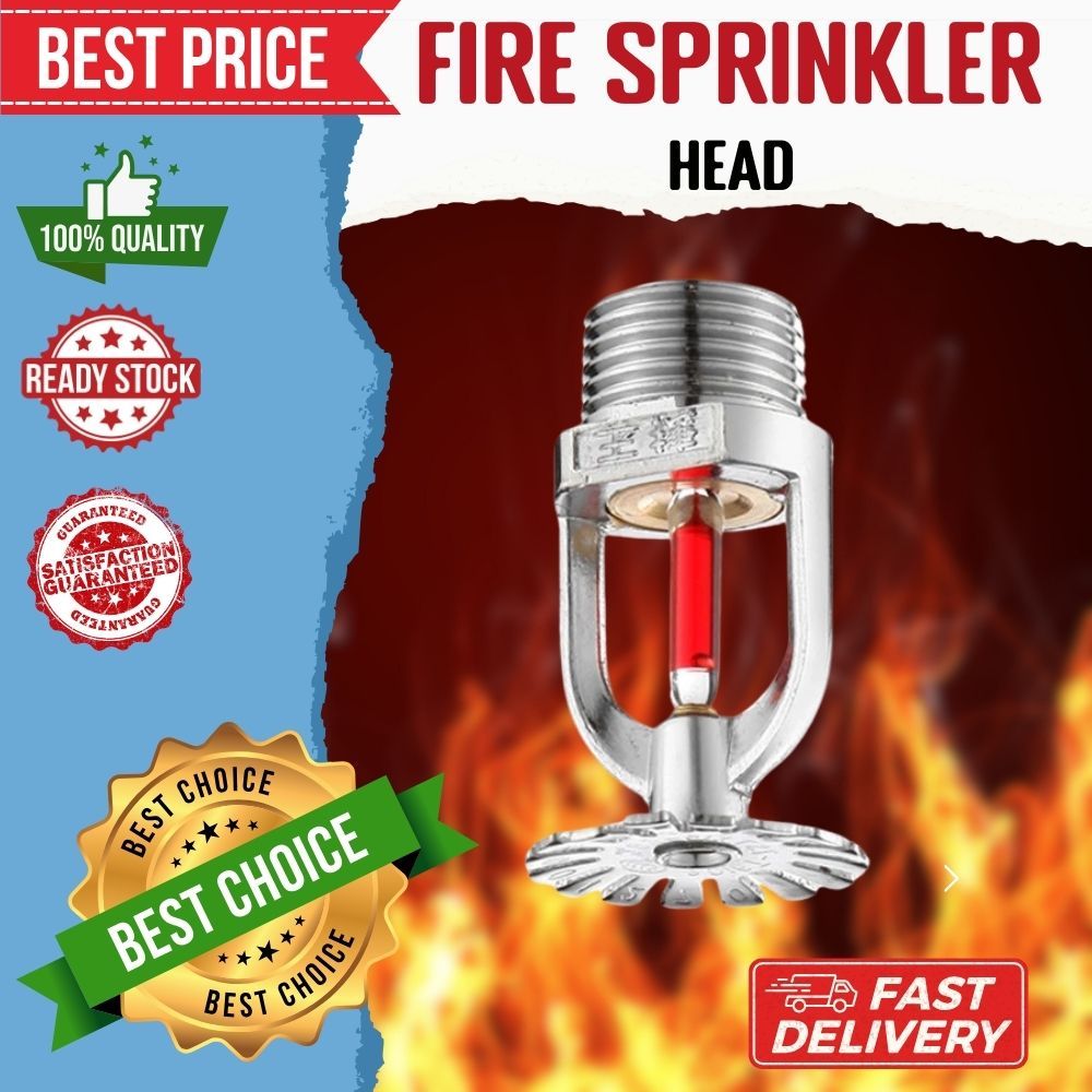 68° Pendent Fire Sprinkler Water Head for Fire Extinguishing System ...