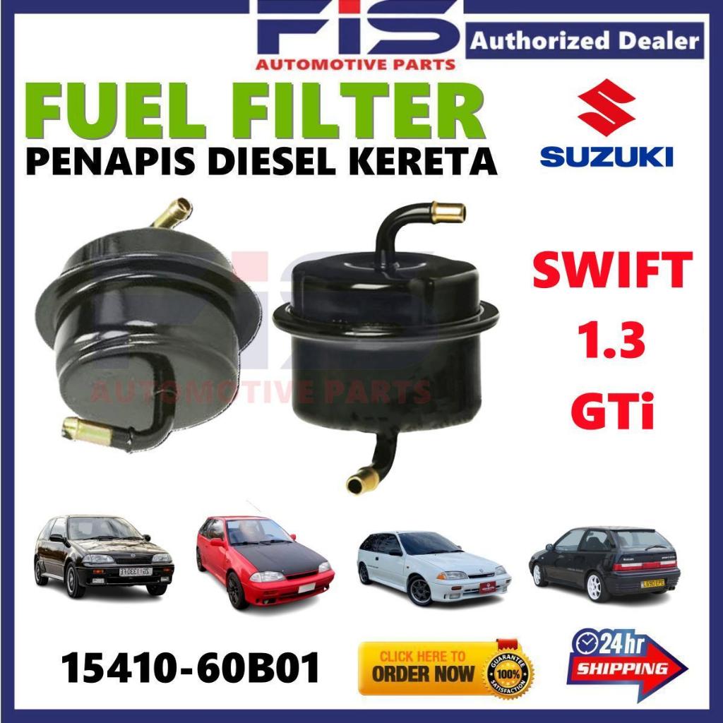 FIS Fuel Filter Suzuki Swift 1.3 GTi 15410-60B01 F-N7095 Penapis Diesel ...