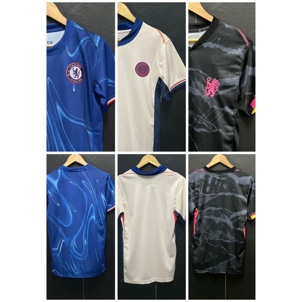 CHELSEA KIT SEASON 2024/25 BEST QUALITY | Shopee Malaysia