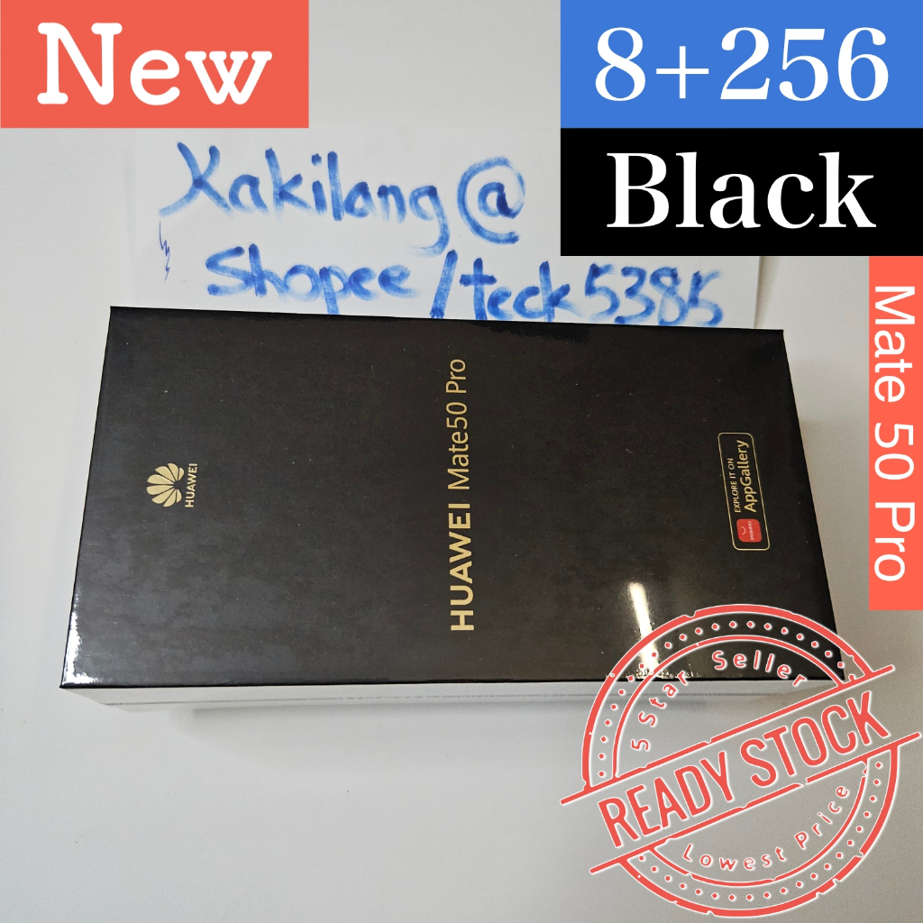HUAWEI Mate 50 Pro 8gb + 256gb Black | Shopee Malaysia