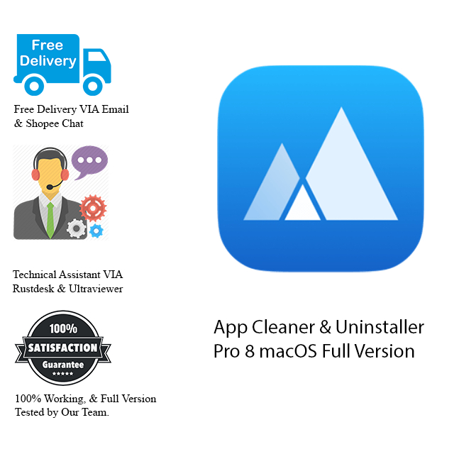 App Cleaner & Uninstaller Pro 8 macOS Full Version | Shopee Malaysia