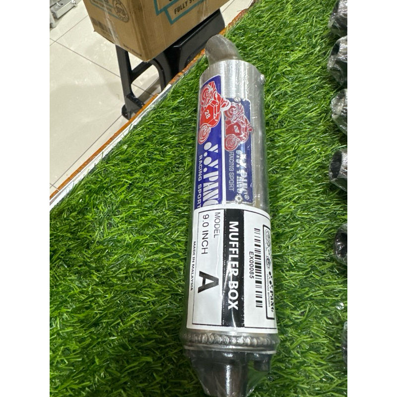 Muffler YY pang racing saiz Box A (9 inci) | Shopee Malaysia