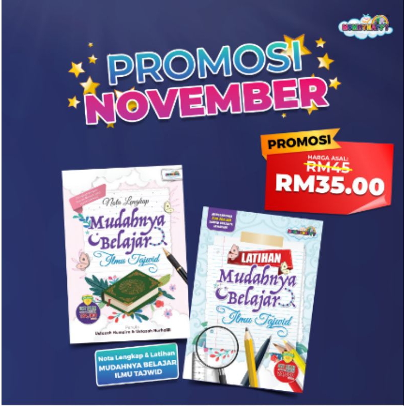 [PROMOSI] Buku Nota Tajwid Nota Lengkap Mudahnya Belajar Ilmu Tajwid ...