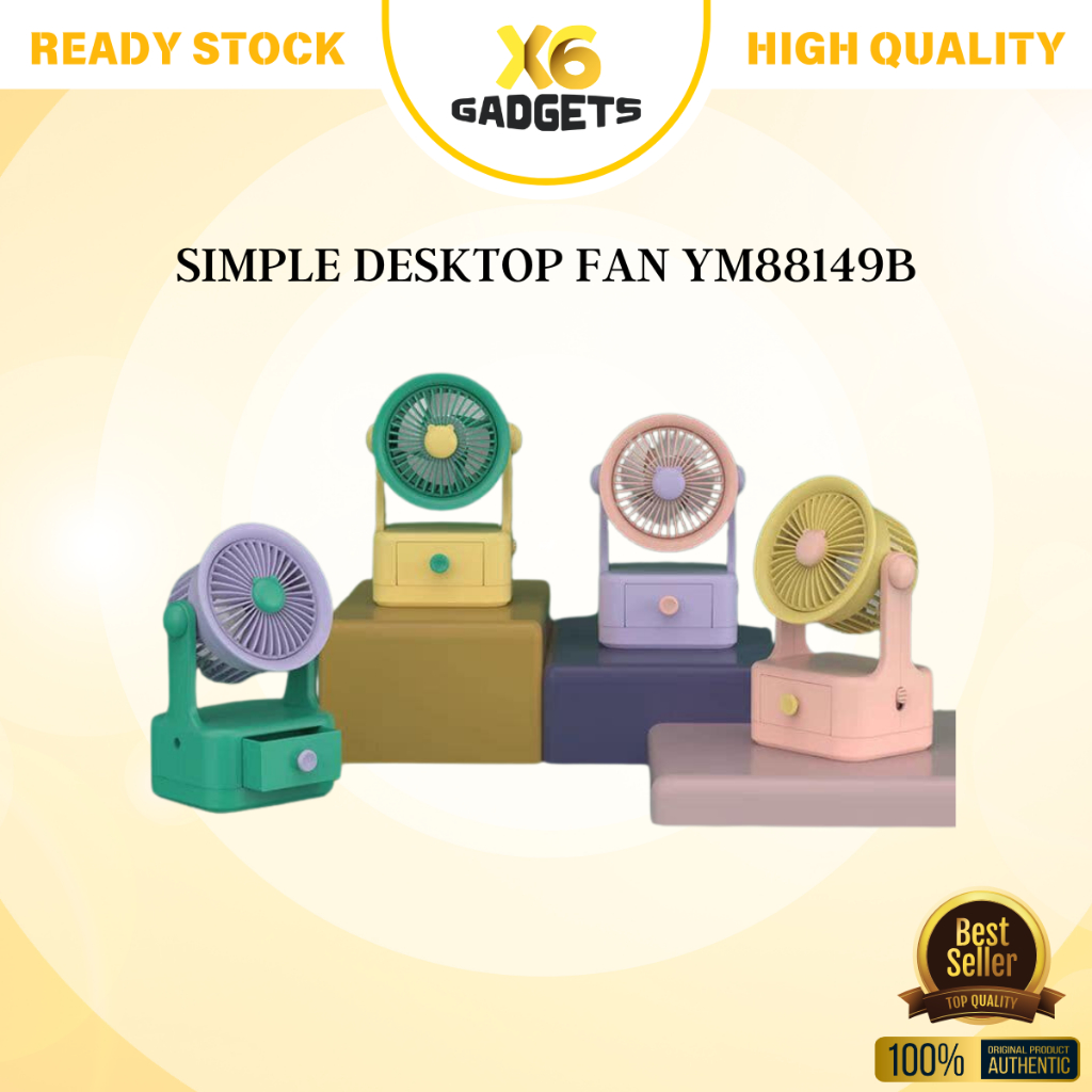 [READY STOCK] SIMPLE DESKTOP FAN | Shopee Malaysia