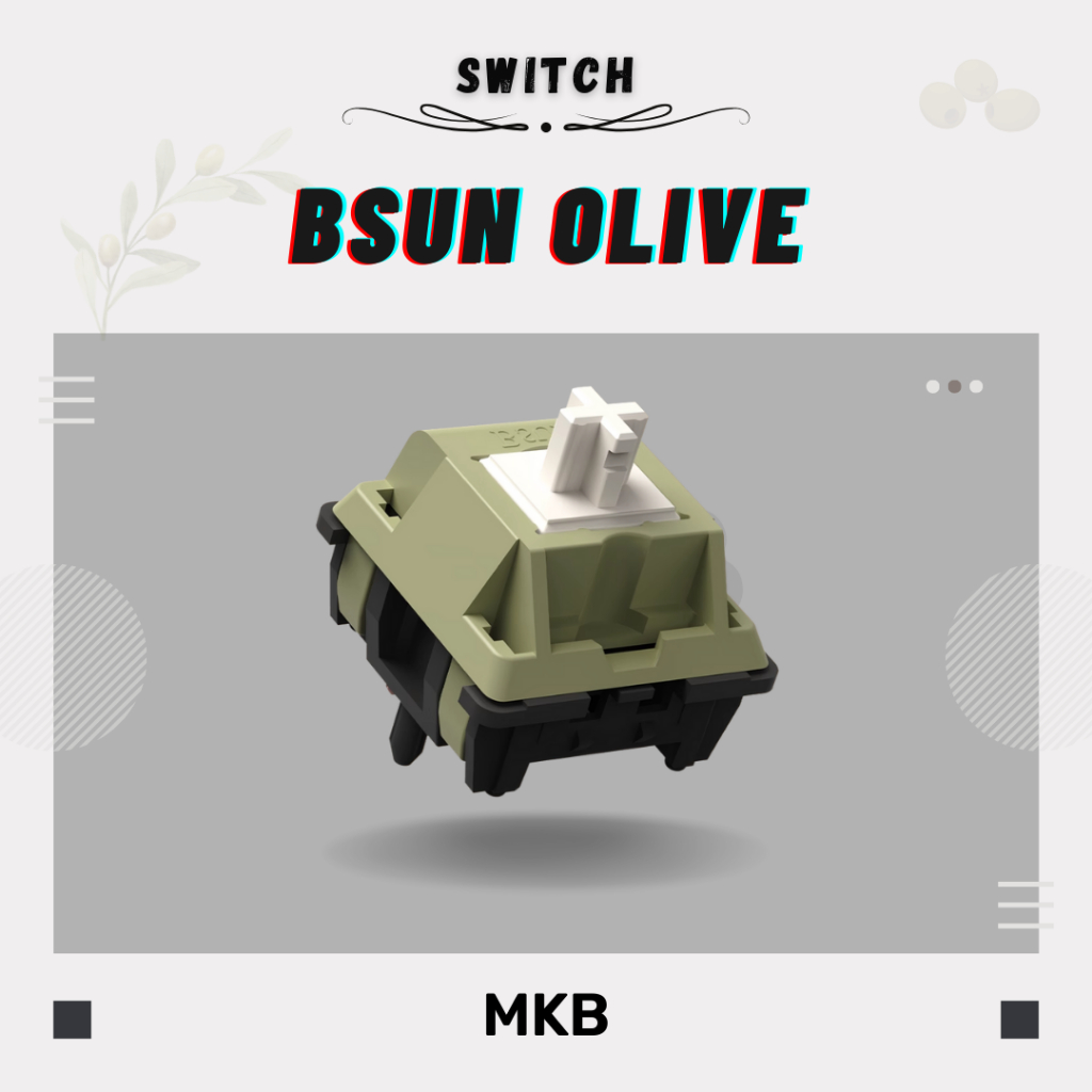 BSUN Olive Tactile Switches Switch For Gaming Keyboards | Shopee Malaysia