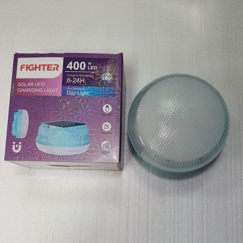 fighter solar ufo charging light 400w LED Daylight Recharge | Shopee ...