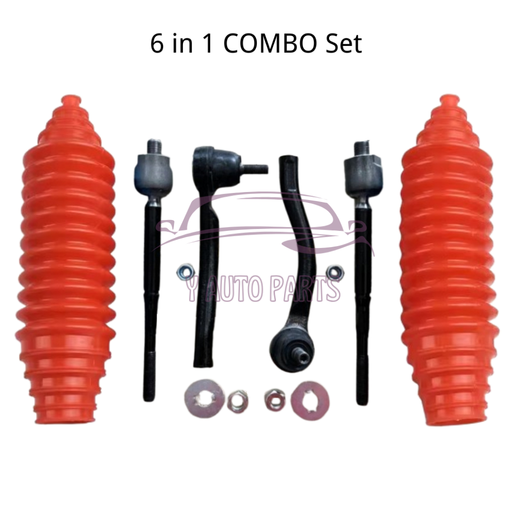 (Nissan Thailand) COMBO Tie Rod End / Rack End / Steering Boot for ...