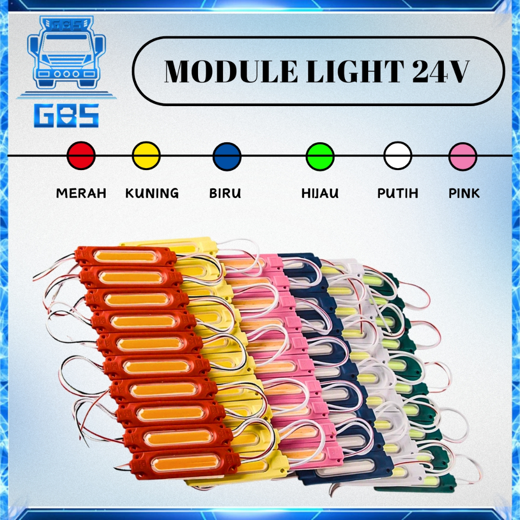 GBS ESTORE 24V LED MODULE TRUCK SIDE MARKER INDICATOR LIGHT COB LED ...