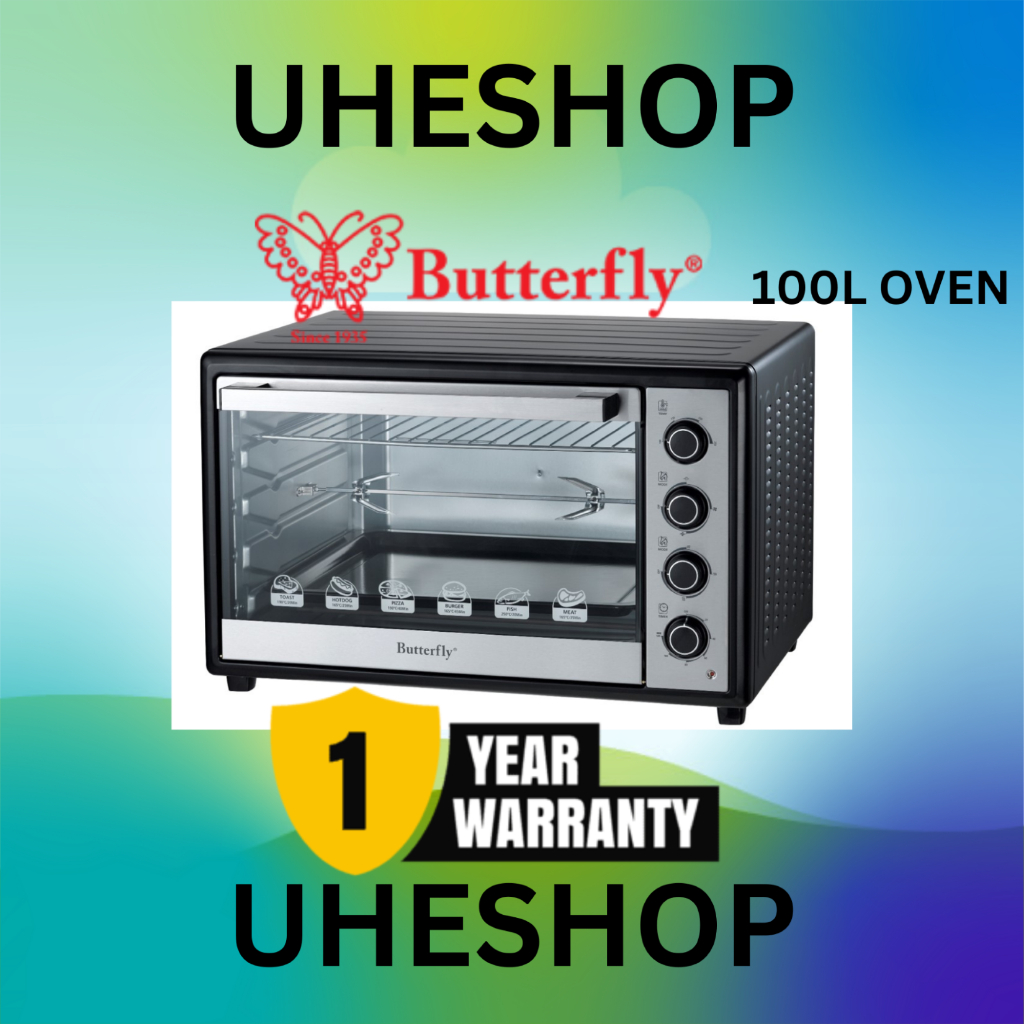 Butterfly 100L Electric Oven BEO-1002 70L BEO-5275 2700W | Shopee Malaysia