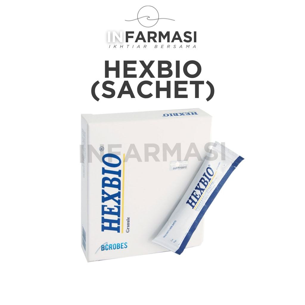 Hexbio Granules 3g (Sachet) - Probiotik untuk Kesihatan Usus | Per ...