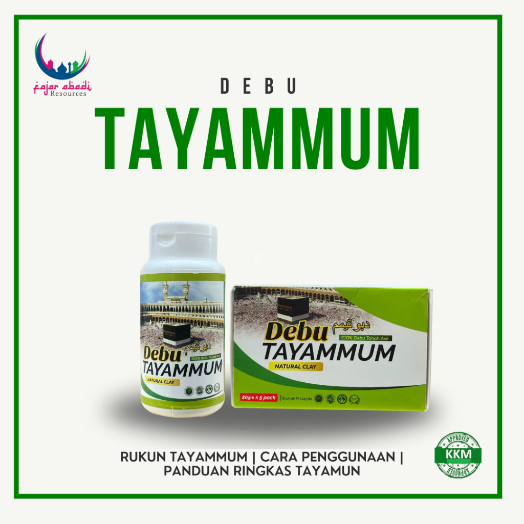 DEBU TAYAMUM BY FAJAR ABADI ( 100% ORIGINAL ) | Shopee Malaysia
