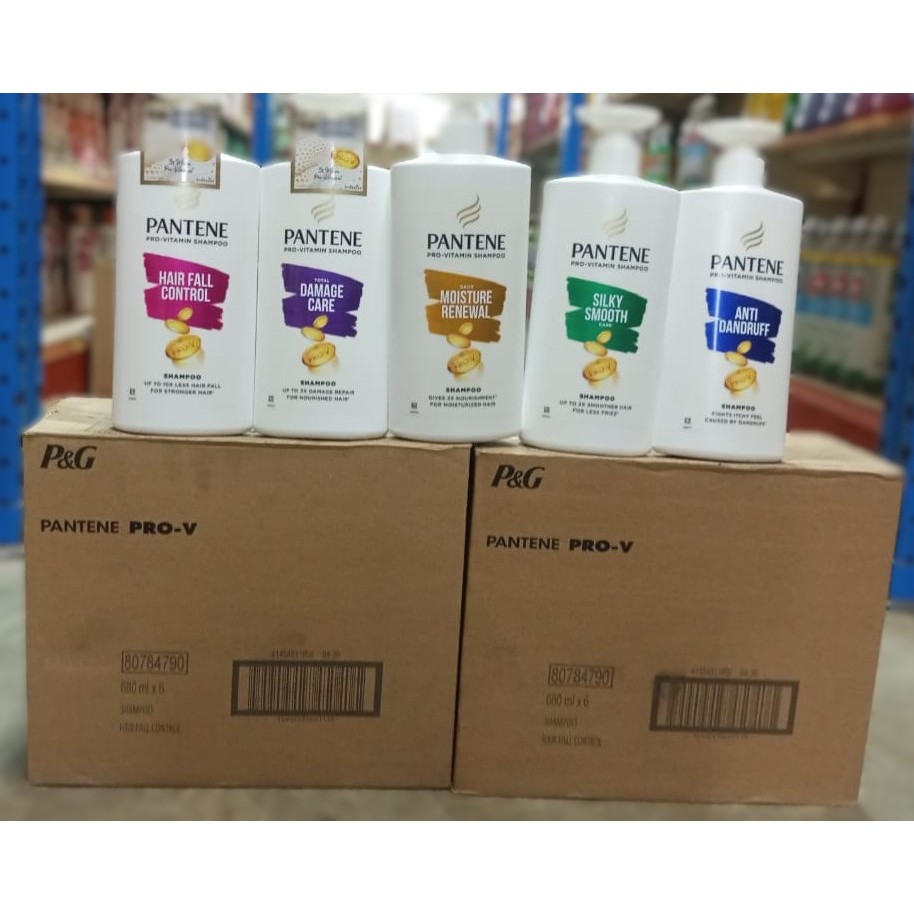 (CARTON) Pantene Shampoo 680mlx6btl | Shopee Malaysia