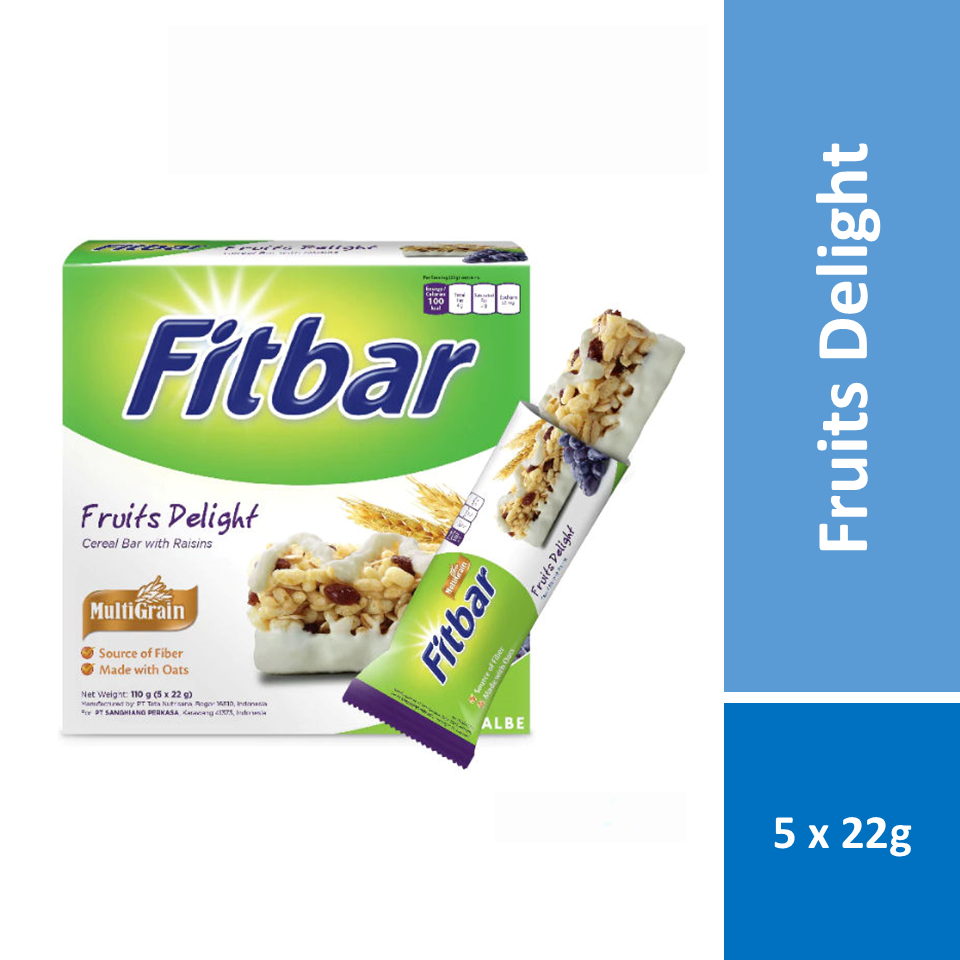 FITBAR FRUIT 5X22G NEW | Shopee Malaysia