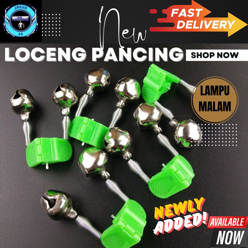 【FISHING BELL】 Fishing Alarm Bell / loceng pancing /LED Night Lampu ...