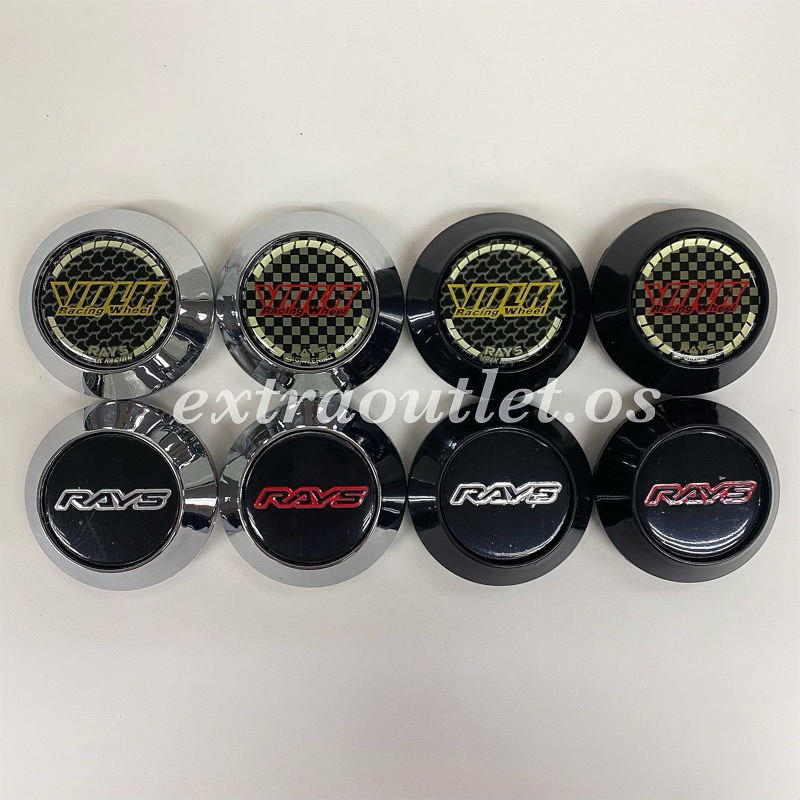 (62MM) 4PCS NO.75 Wheel Center Cap / Sport Rim Cap Tengah Rim Bersukan ...