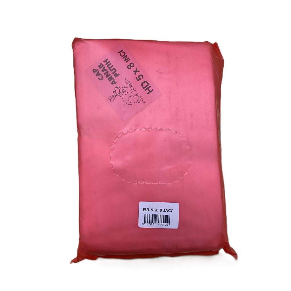CAP ARNAB PUTIH PLASTIC 5" X 8" INCH (1KG) | Shopee Malaysia