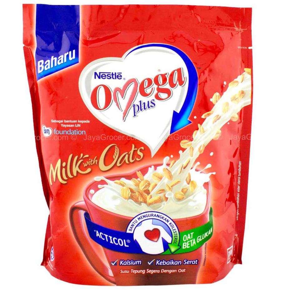 Nestle Omega Plus Milk with Oat, 10sx42g | Shopee Malaysia
