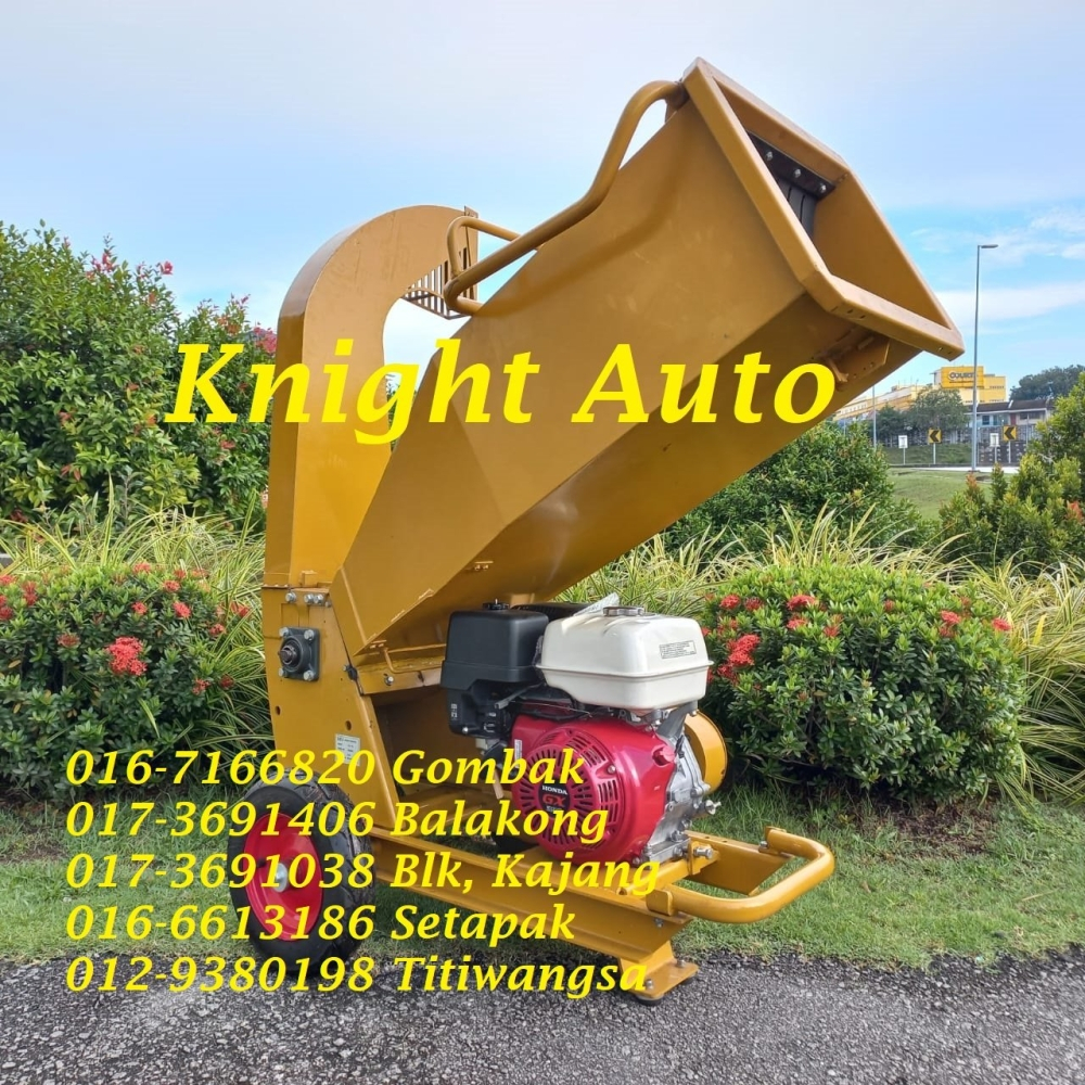 TOKU Wood Chipper with Honda GX-390 TKWC-50 / TKWC-90 / TKWC-100S ...