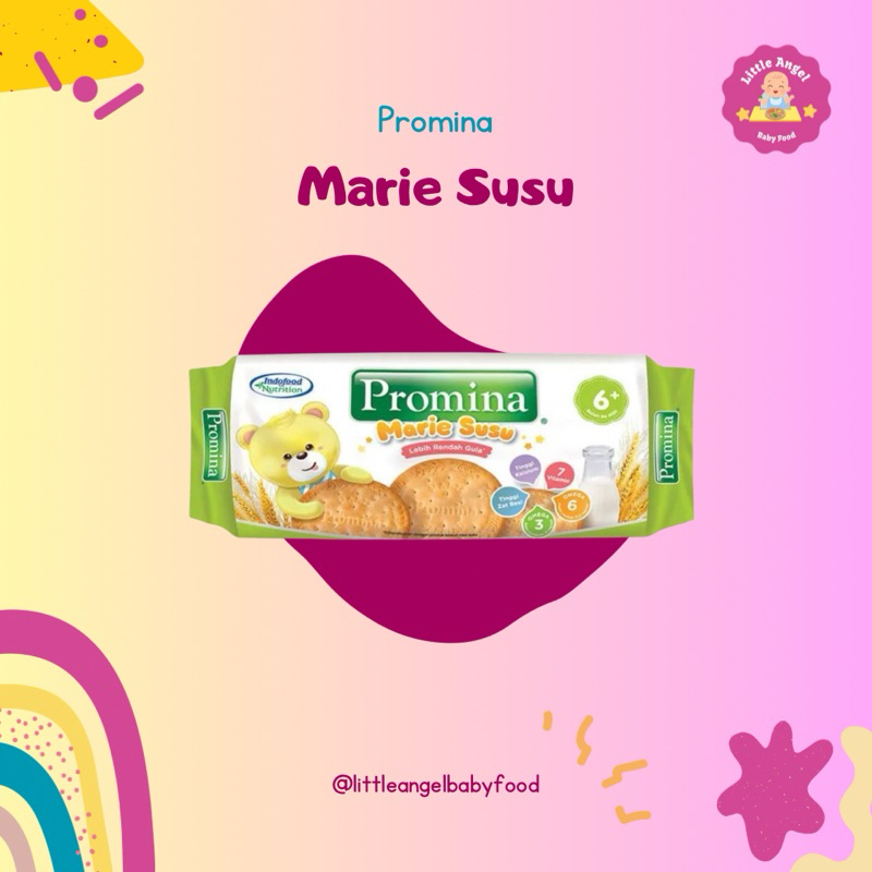 Promina 👉🏻 Biskut Marie Susu untuk bayi 6 bulan ke atas (HALAL ...
