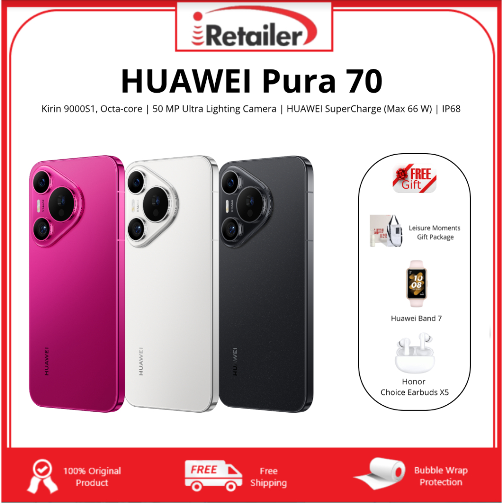 HUAWEI Pura 70 / Pura 70 Pro / Pura 70 Ultra | ( 12+256 | 12+512 | 16 ...